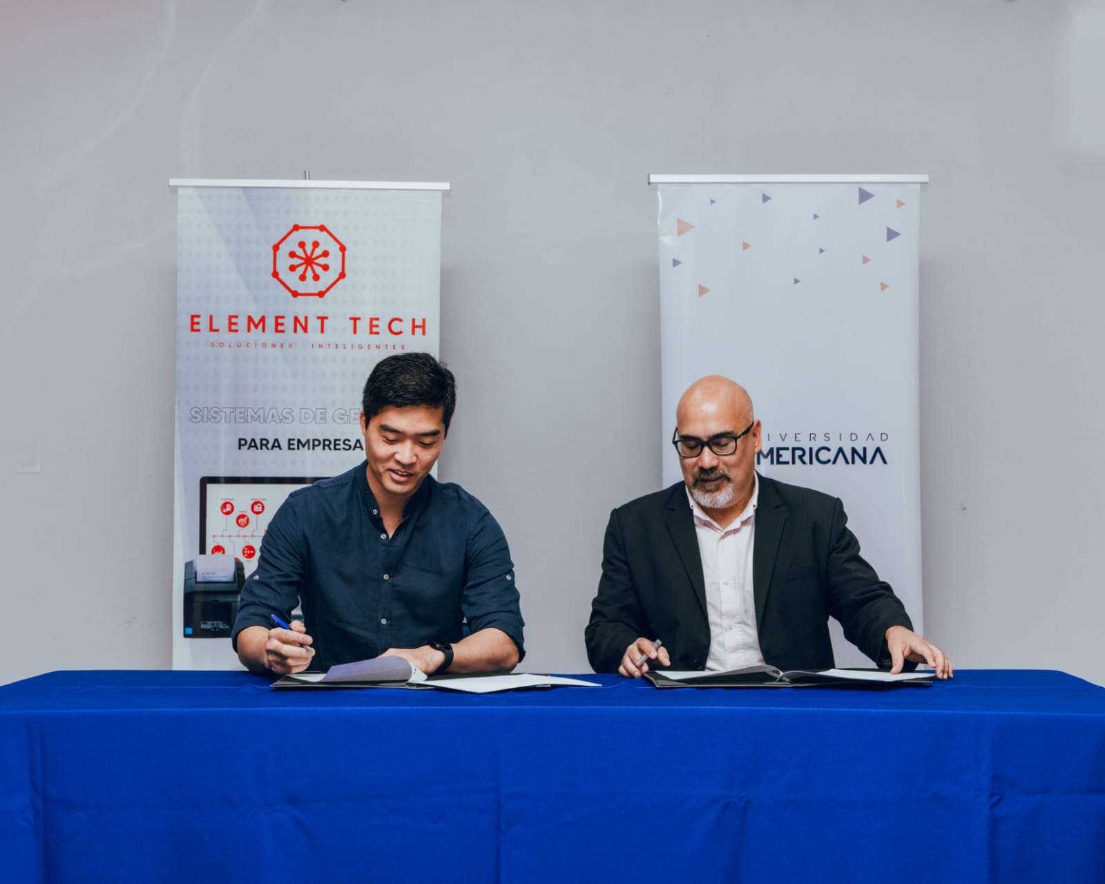 Element Tech SRL y la Universidad Americana colaborarán en tecnología | Universidad Americana de ...